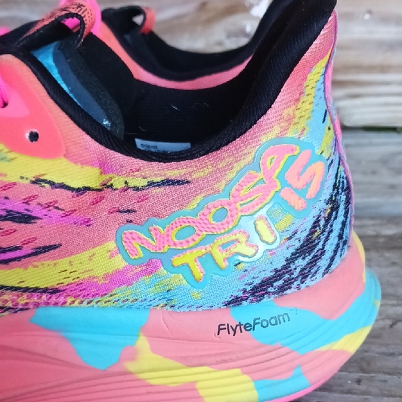 Asics | Shoes | Asics Noosa Tri 5 Colorful Running Shoes With Pink And ...
